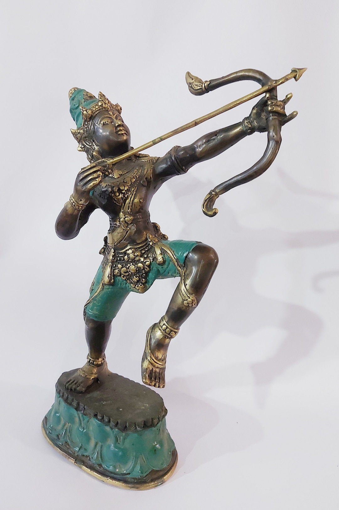 Arjuna Statue , Arjuna Bronze , Statue Bronze Sculpture of Arjuna ...
