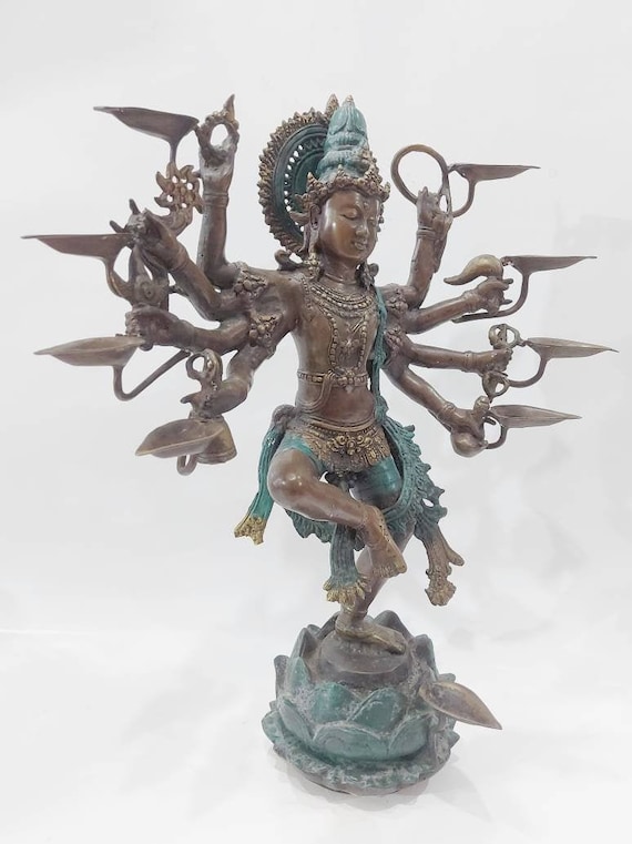 8 Armed of Lord Krishna Statue Lord Krishna Statue Hare | Etsy
