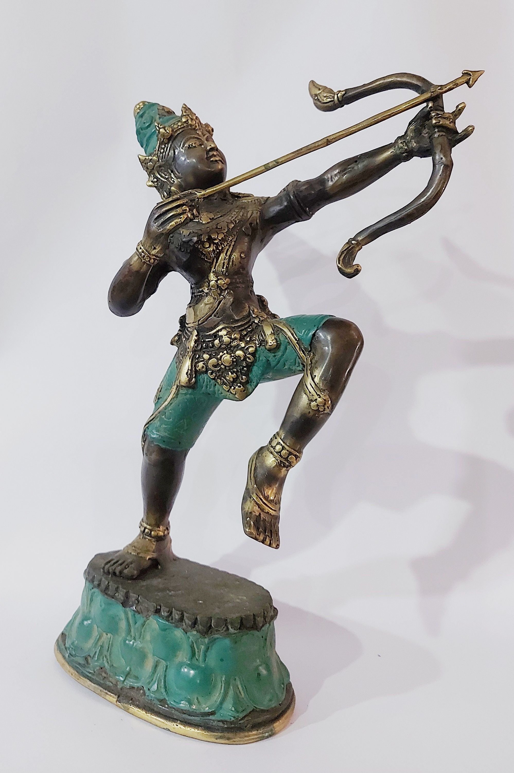 Arjuna Statue , Arjuna Bronze , Statue Bronze Sculpture of Arjuna ...