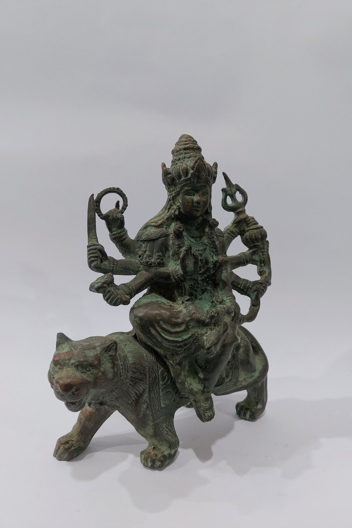 Antique Mahakali , Hindu God , Kali Statue, Goddess Kali Statue ...