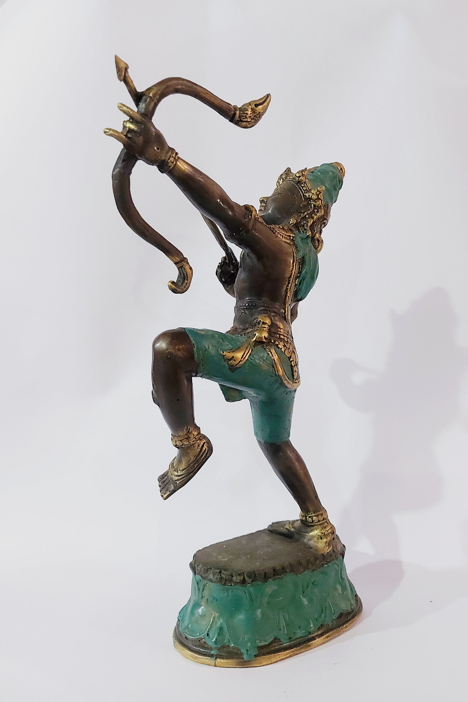 Arjuna Statue , Arjuna Bronze , Statue Bronze Sculpture of Arjuna ...
