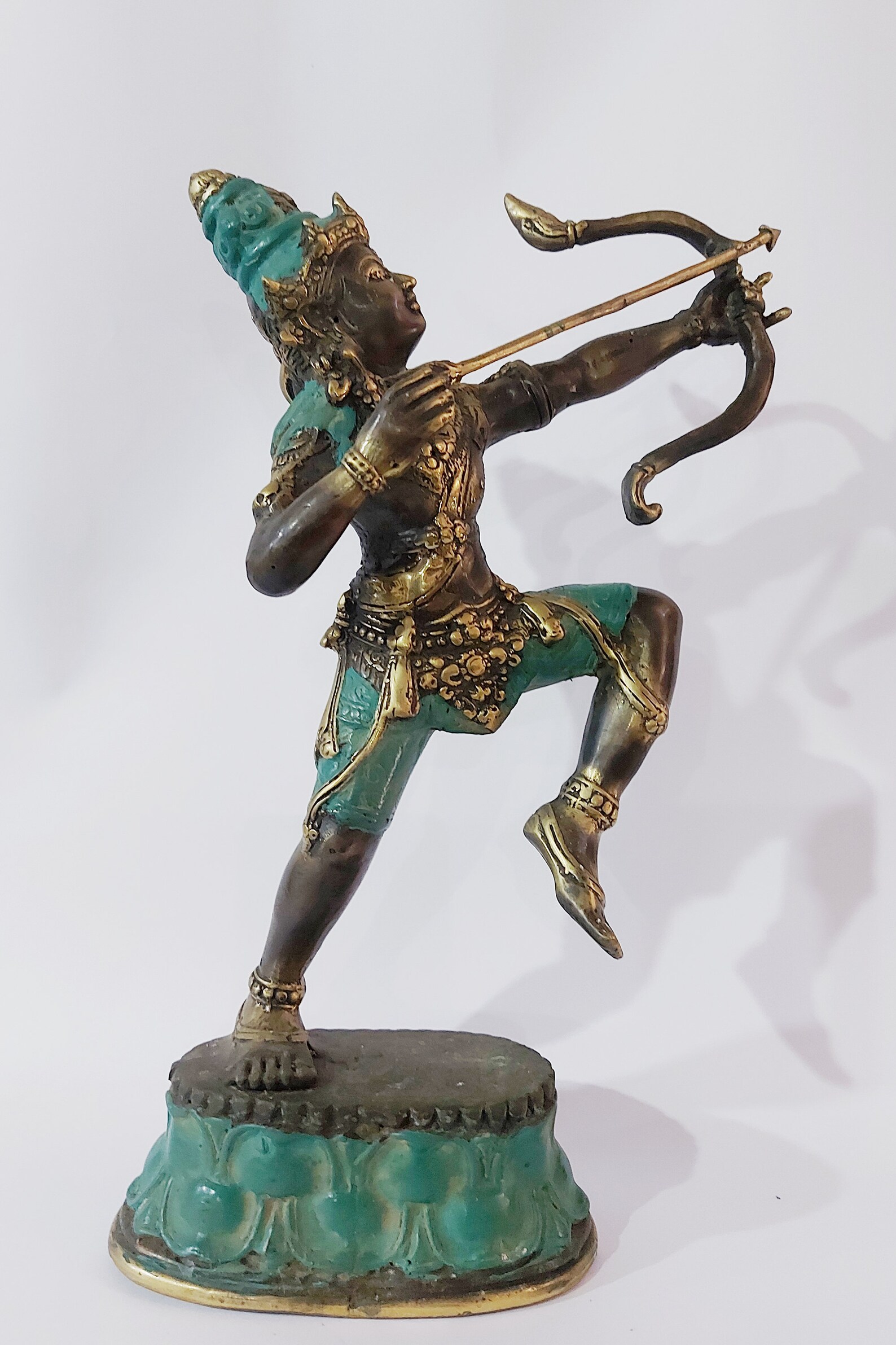 Arjuna Statue , Arjuna Bronze , Statue Bronze Sculpture of Arjuna ...