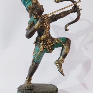 Arjuna Statue , Arjuna Bronze , Statue Bronze Sculpture of Arjuna ...