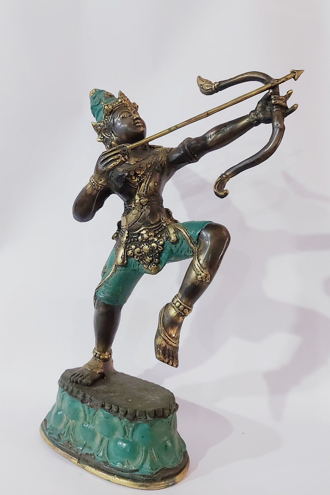 Arjuna Statue , Arjuna Bronze , Statue Bronze Sculpture of Arjuna ...