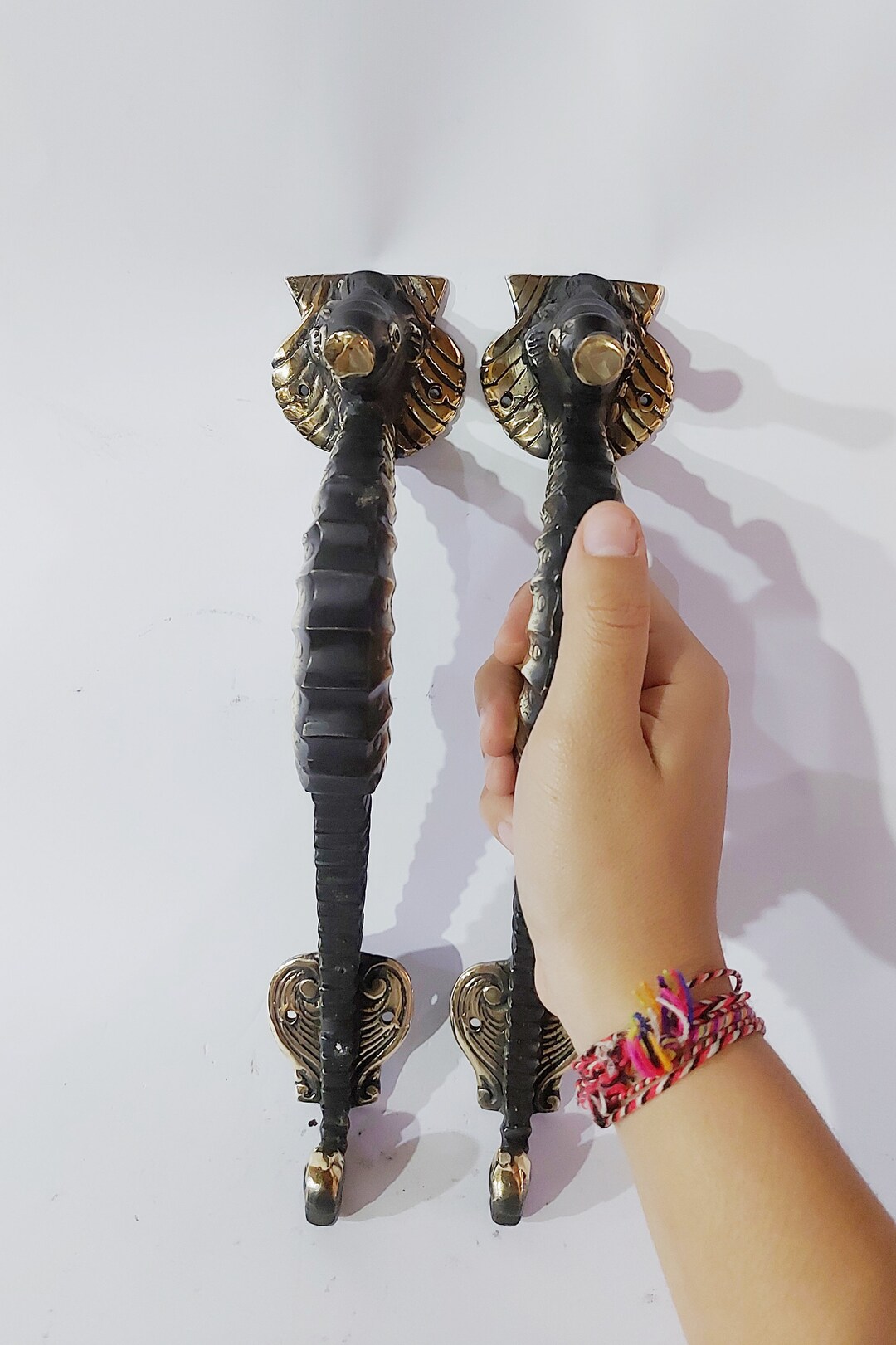 Sea Horse Door Handle, Sea Horse Handle Door , 2 Pcs of Handle Door ...