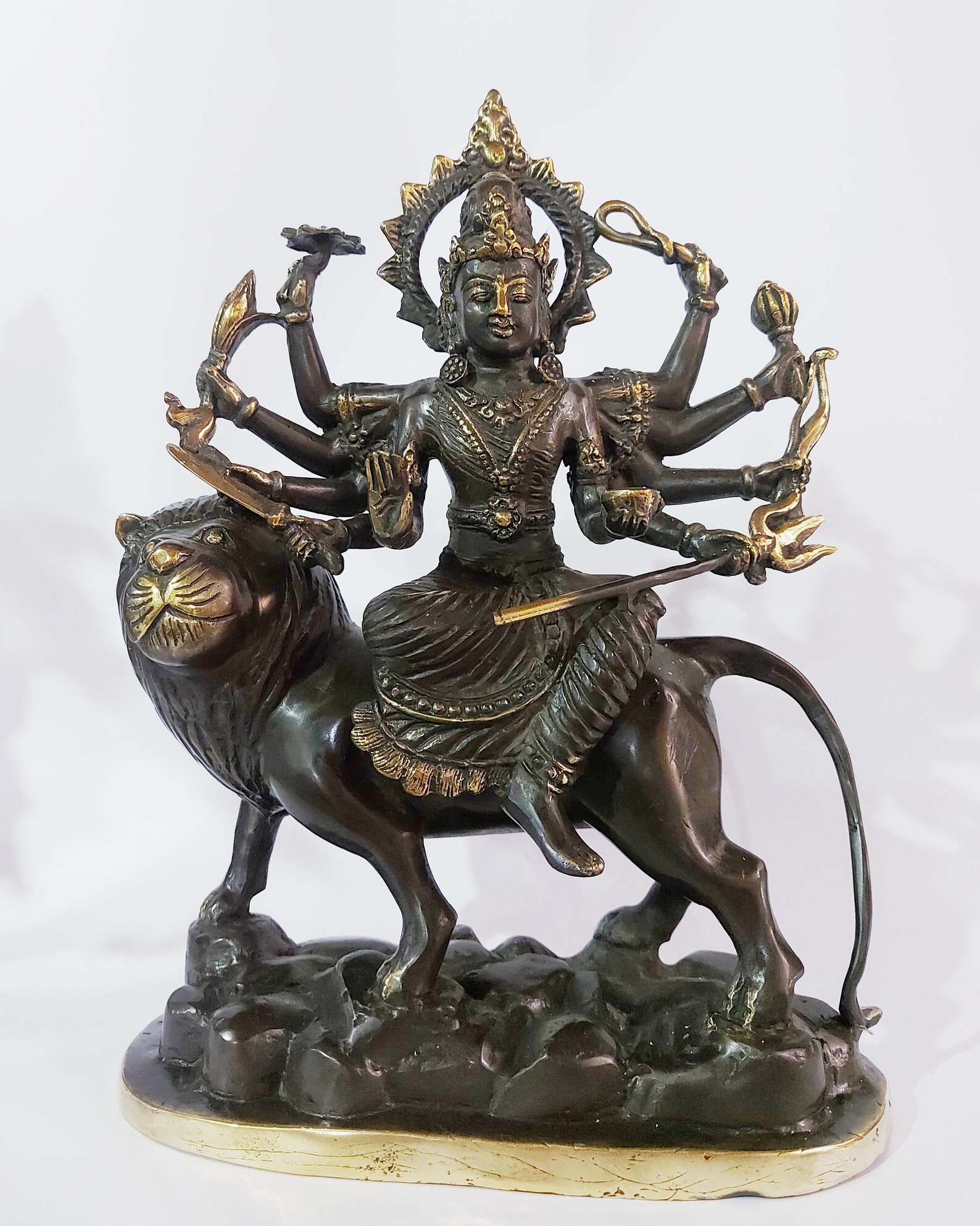 Antique Mahakali Hindu God Kali Statue Goddess Kali | Etsy