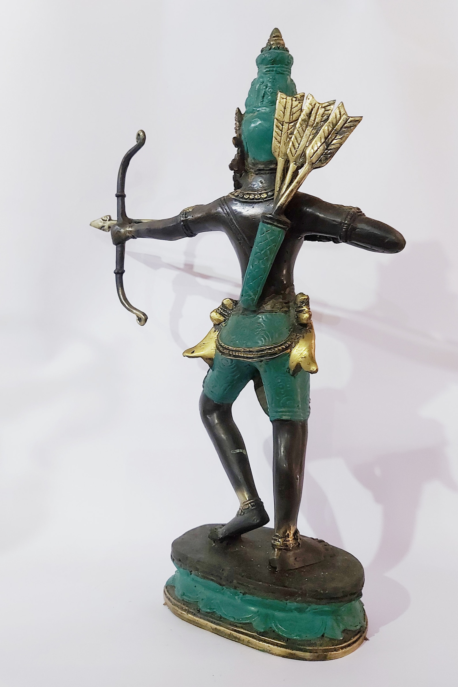 Arjuna Statue , Arjuna Bronze , Statue Bronze Sculpture of Arjuna ...