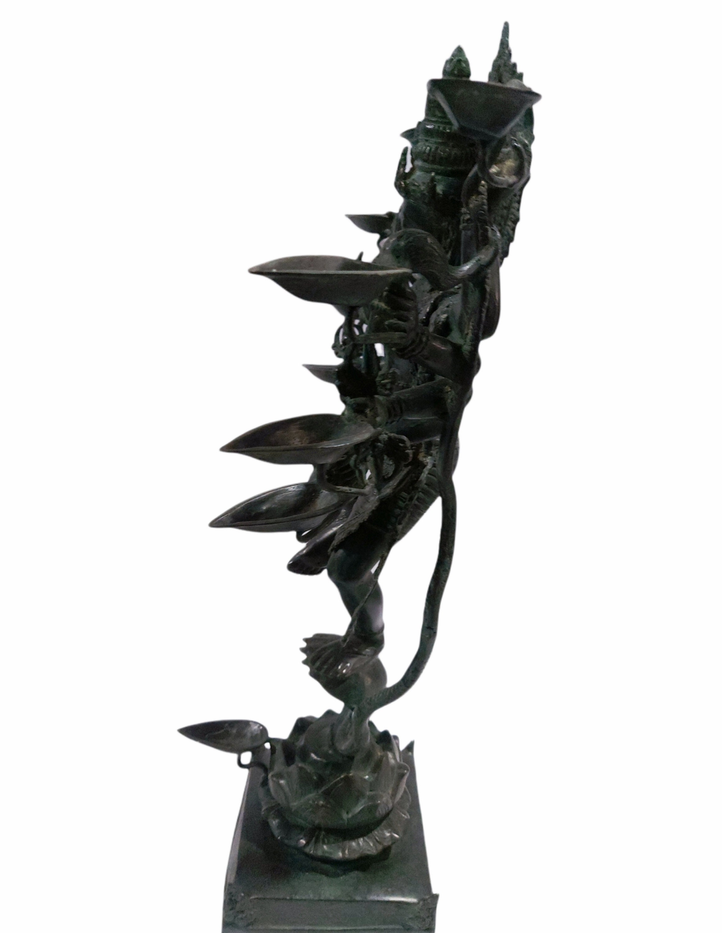 26 Inch 8 Armed of Lord Krishna Statue on Kaliya Lord Krishna - Etsy