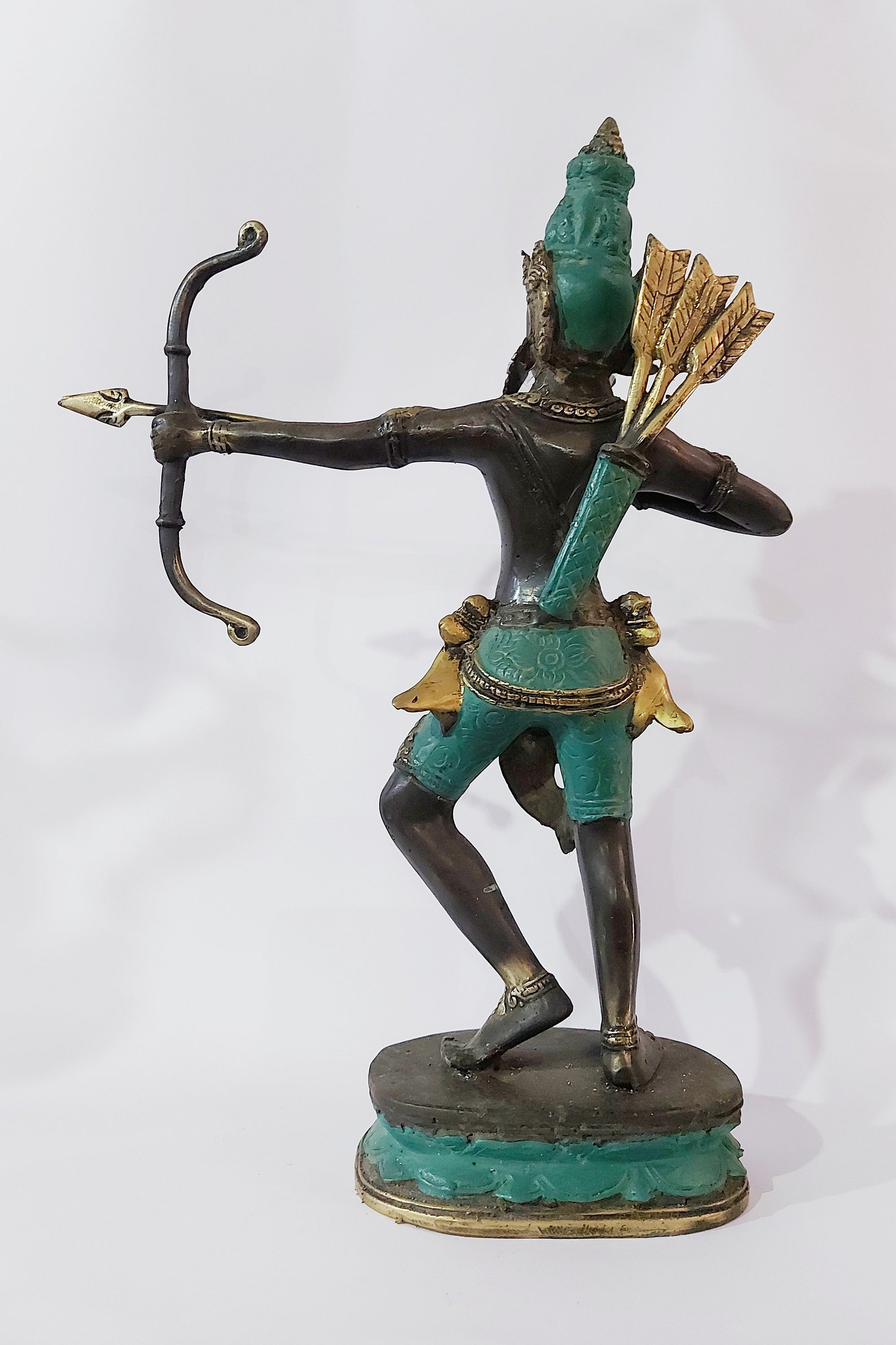 Arjuna Statue , Arjuna Bronze , Statue Bronze Sculpture of Arjuna ...