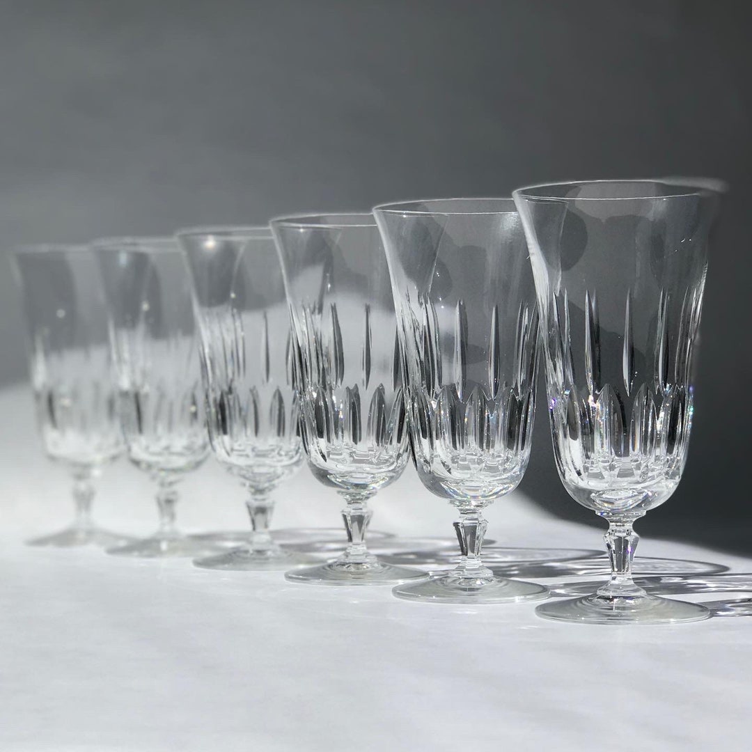 6x Mikasa interlude Lead Crystal Iced Tea Glasses - Etsy