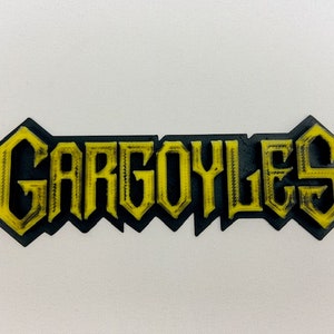 3D Logo GARGOYLES - Etsy