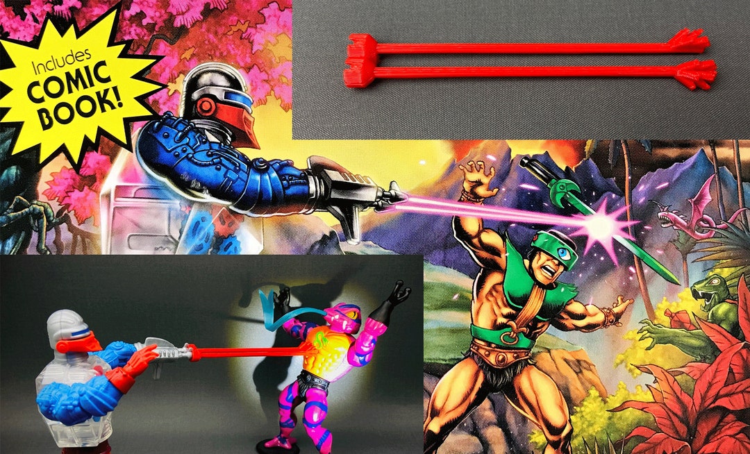 Roboto Laserbeam MOTU Comic Style - Etsy