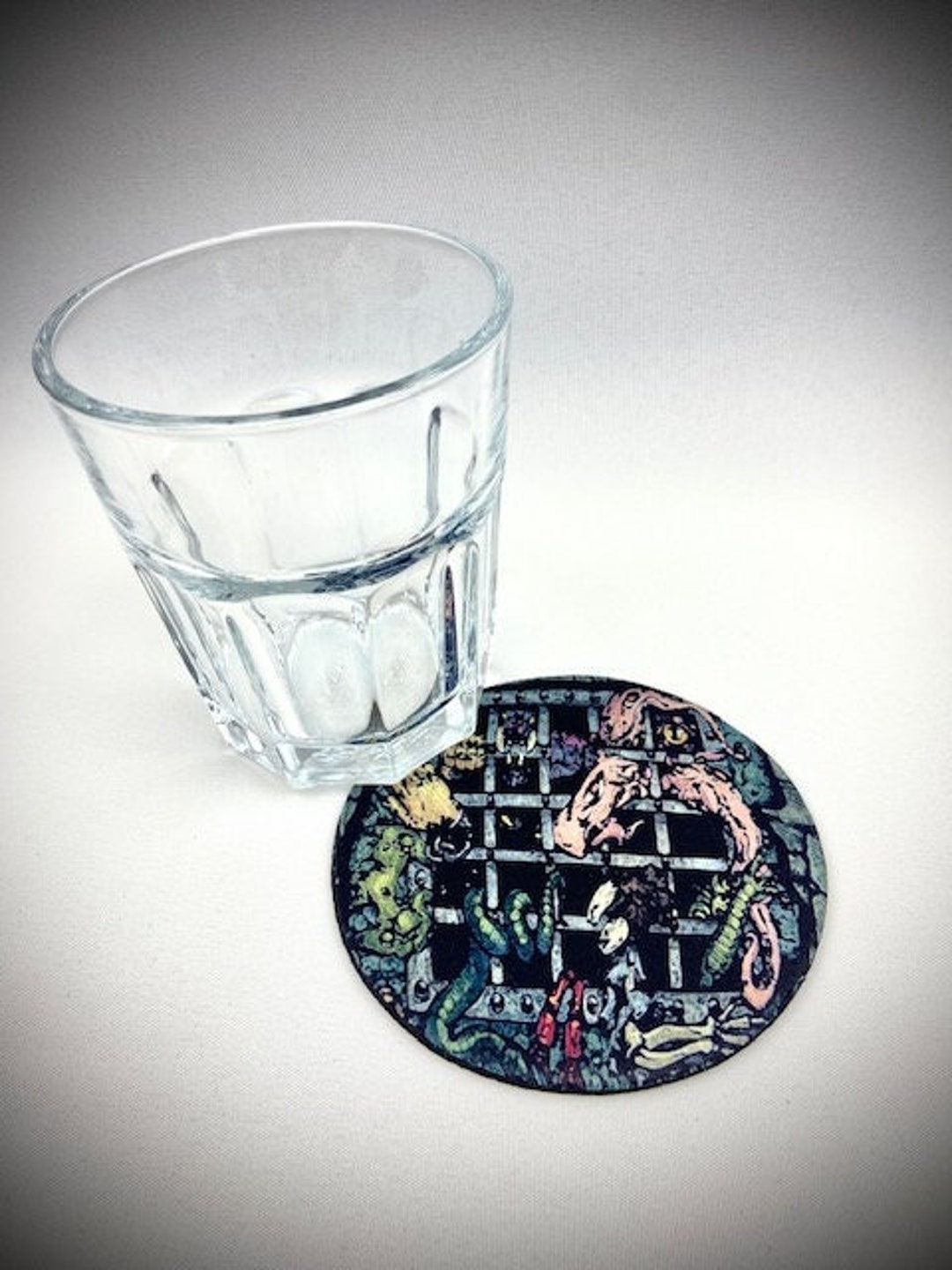 Design Coaster Dungeon Aquarell Design - Etsy
