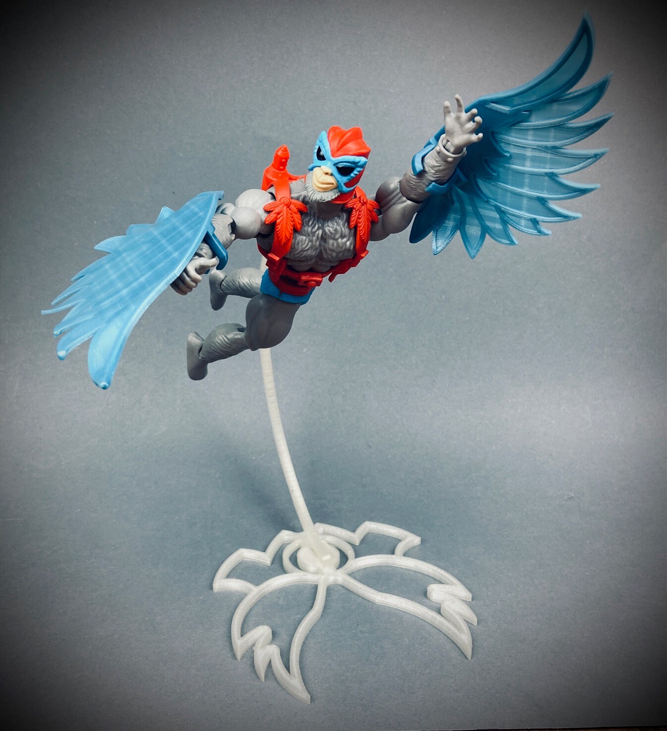 STRATOS Wings Blue/red Masters of the Universe MOTU - Etsy