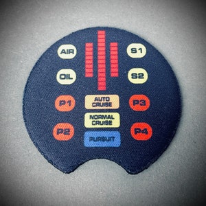 K.I.T.T Knight Rider Inspired Car Cup Holder Coaster/ Becherhalter ...