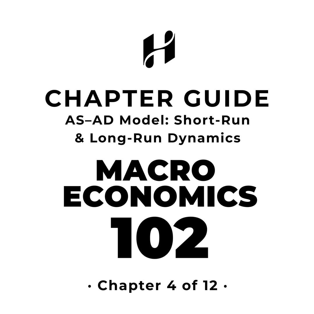 Macroeconomics 102 — Chapter 4 Summary: AS–AD Model — Short-run & Long ...
