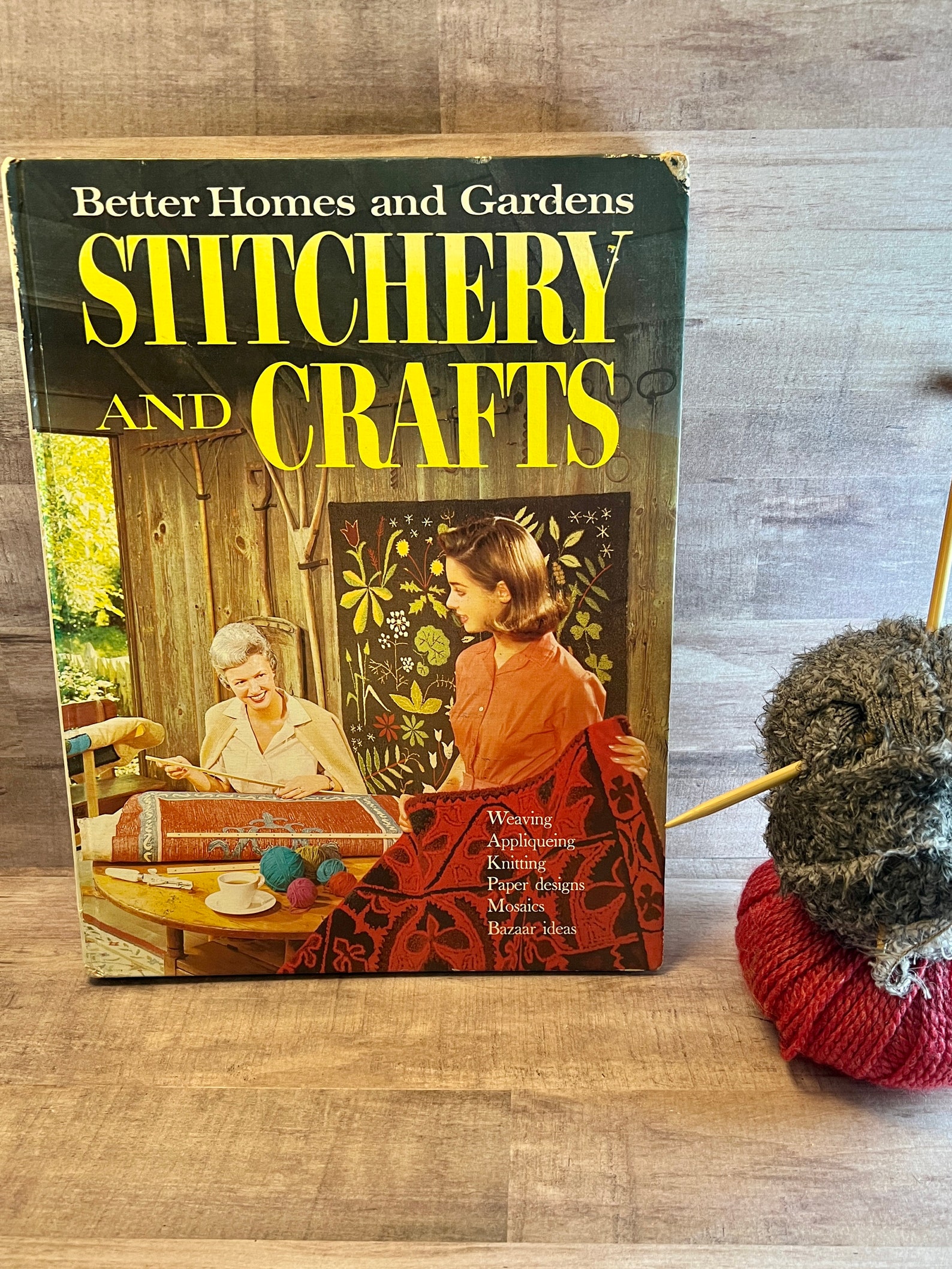 Vintage Stitchery and Crafts- Better Homes and Gardens Hardcover Book 1966 - Etsy