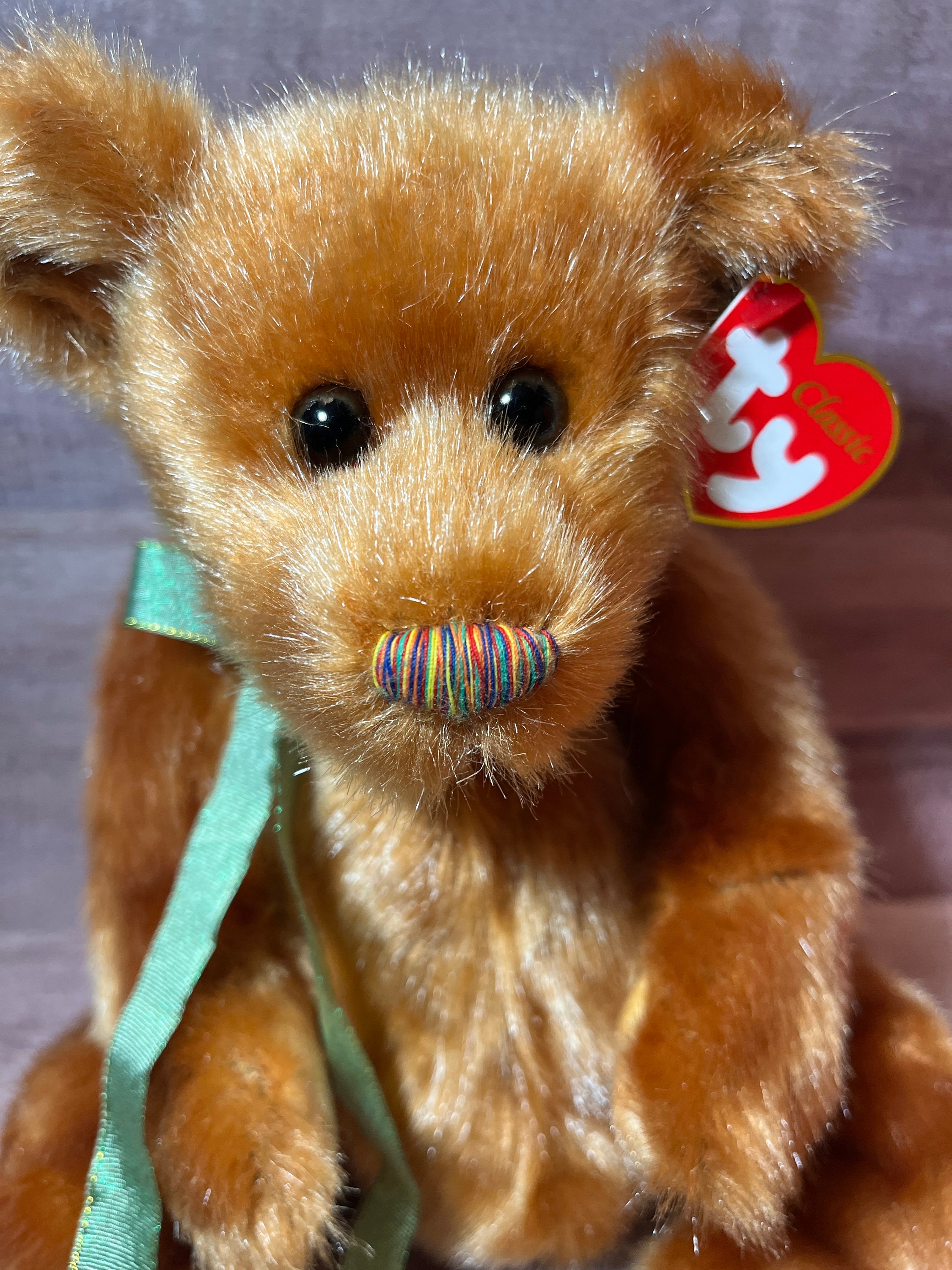 Vintage TY Bear Skootch TY Classics Collection 2000 - Etsy