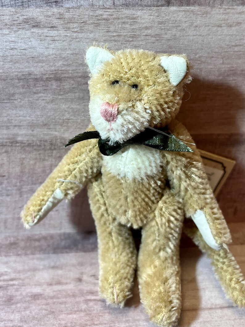 Vintage Boyds Bears Mini Mohair Cats - 1990s- Armstrong Cattington and ...