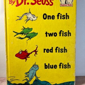Vintage Dr. Seuss Picture Books - Etsy