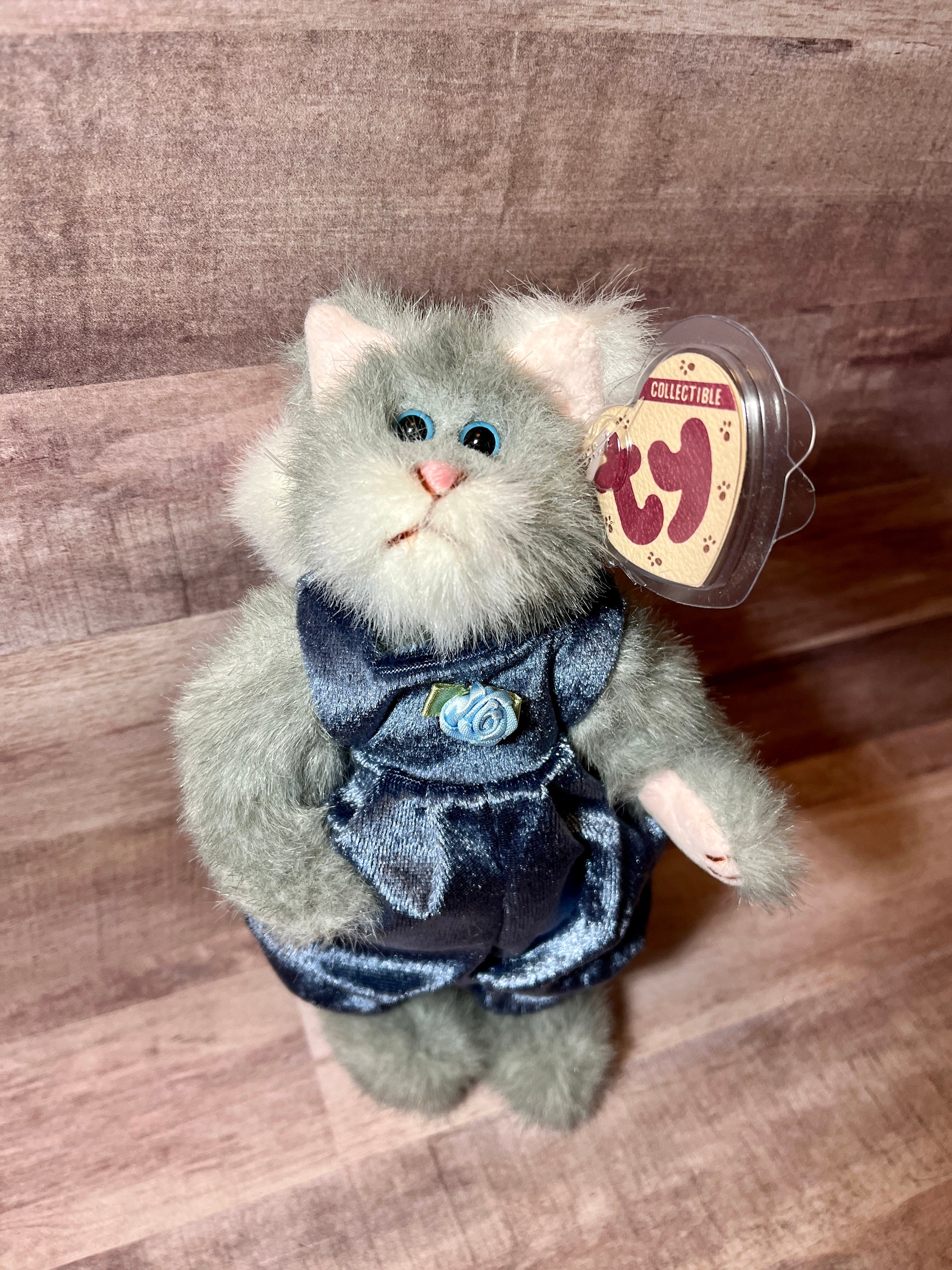 Vintage TY Cat Whiskers - Jointed Retired TY Attic Treasures 1994 - Etsy