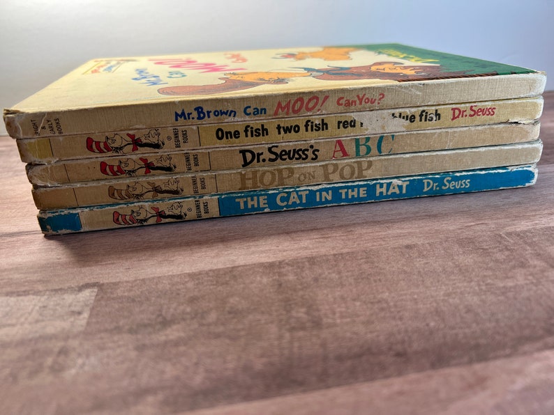 Vintage Dr. Seuss Picture Books - Etsy