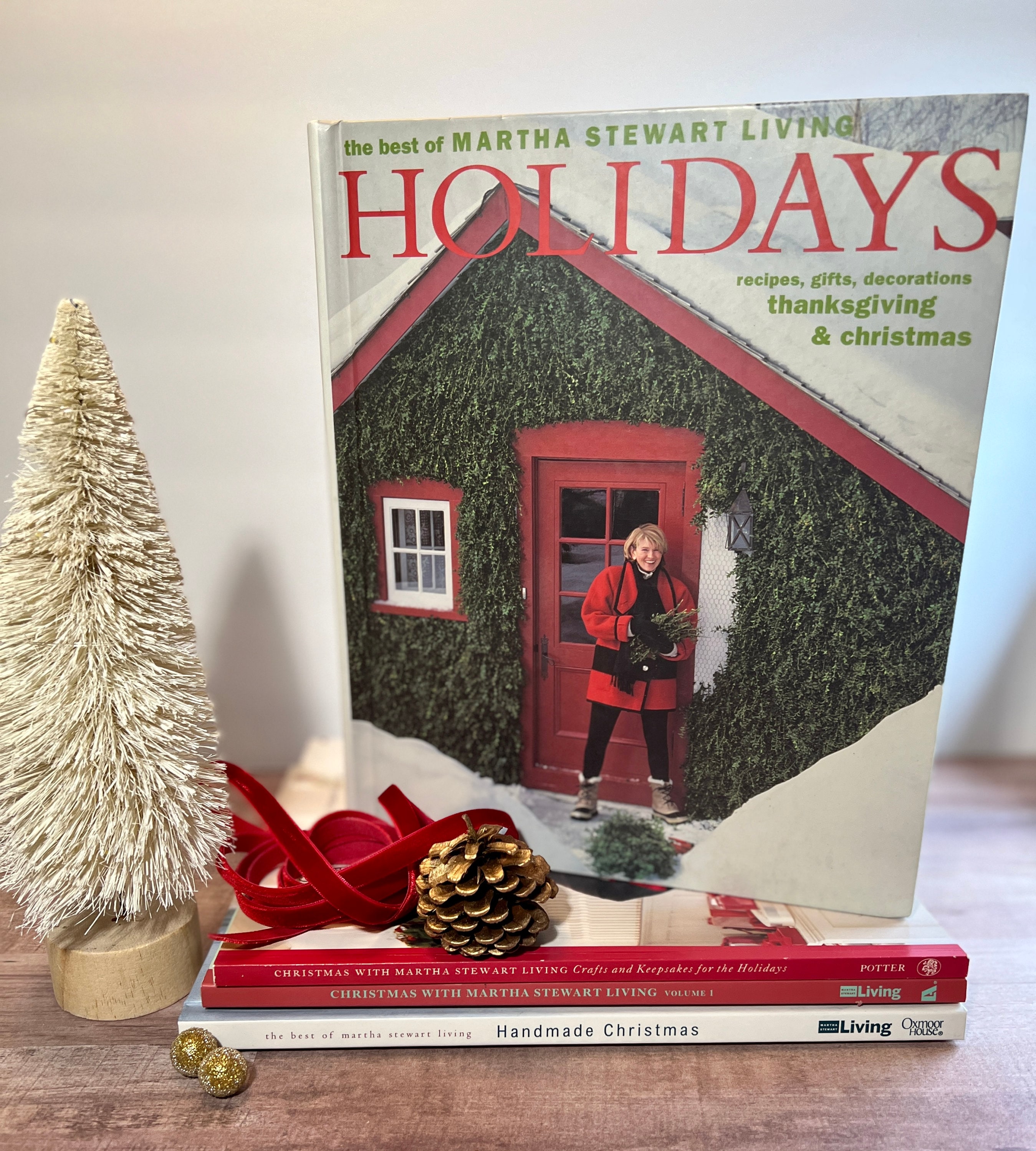 Martha Stewart Living Christmas Holiday Books 1993-1999 Christmas ...