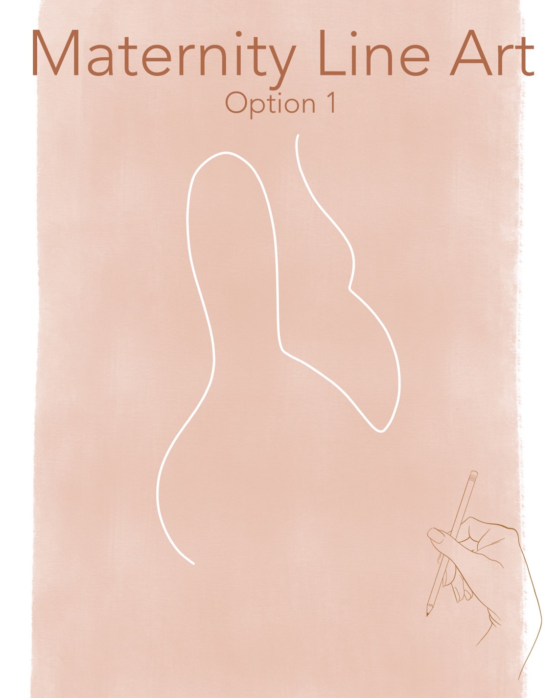 Digital Line Art | Maternity Line Art | Woman Line Art | Line Artwork ...