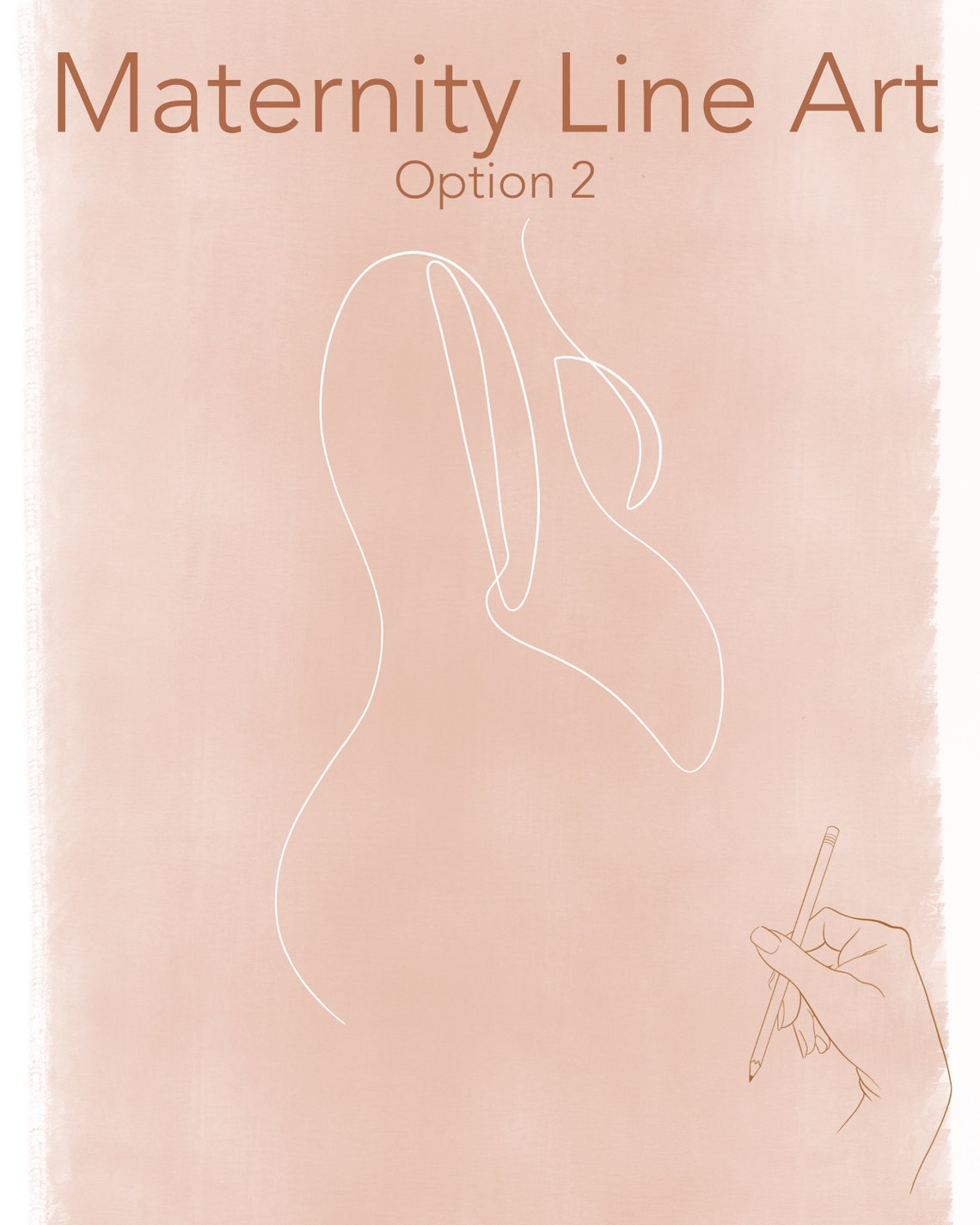 Digital Line Art | Maternity Line Art | Woman Line Art | Line Artwork ...