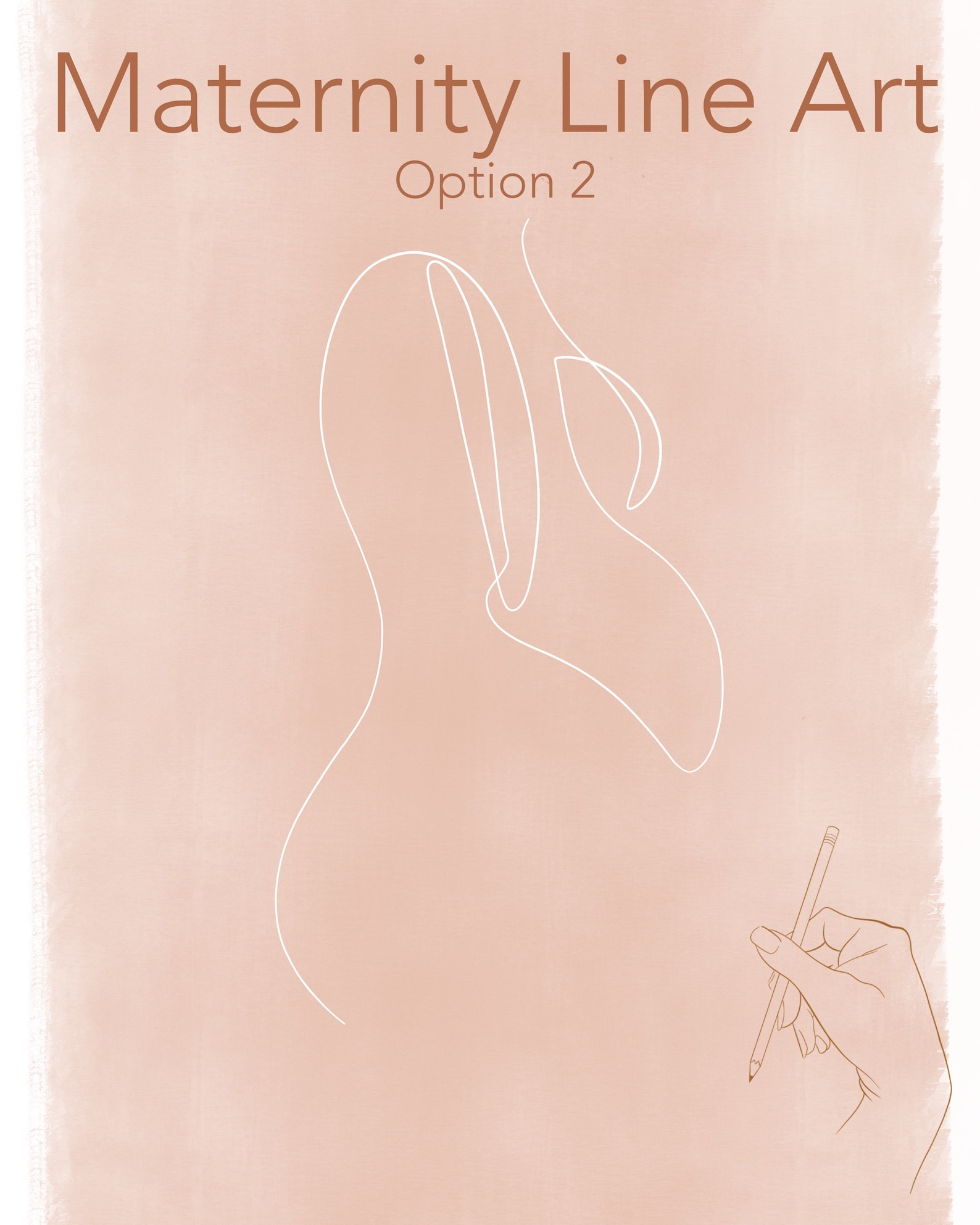 Digital Line Art | Maternity Line Art | Woman Line Art | Line Artwork ...