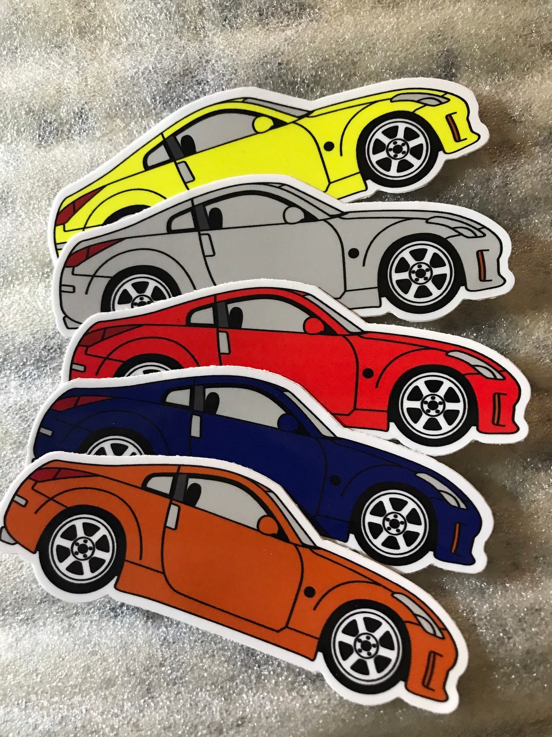 Nissan 350Z STICKERS Available in 5 Colors | Etsy