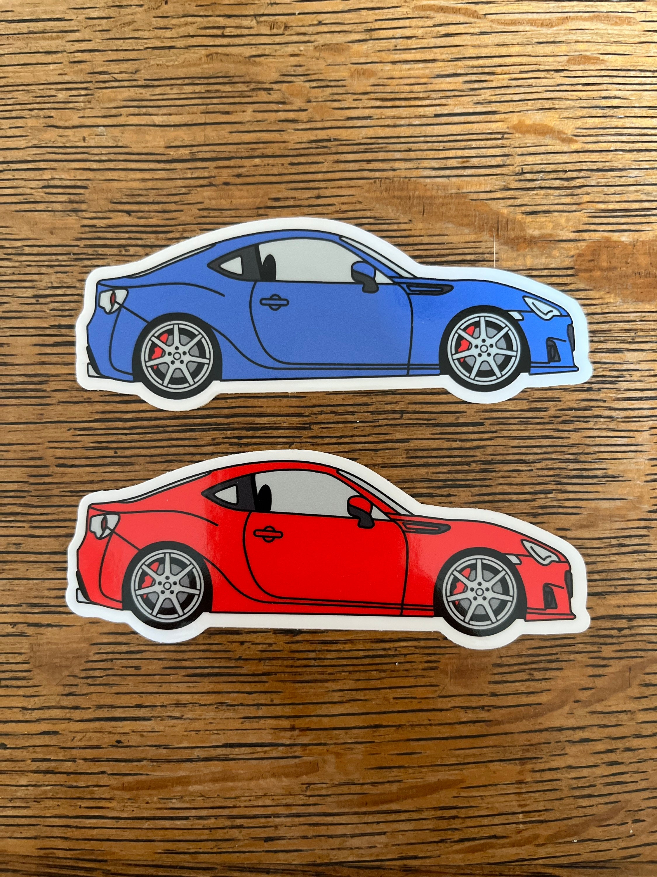 STICKER for BRZ Subaru & for GR86 Toyota STICKER | Etsy