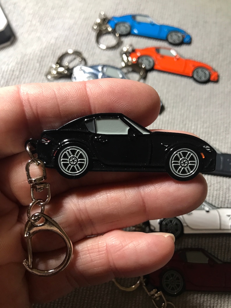 Mazda Miata ND RF MX5 Keychains | Etsy