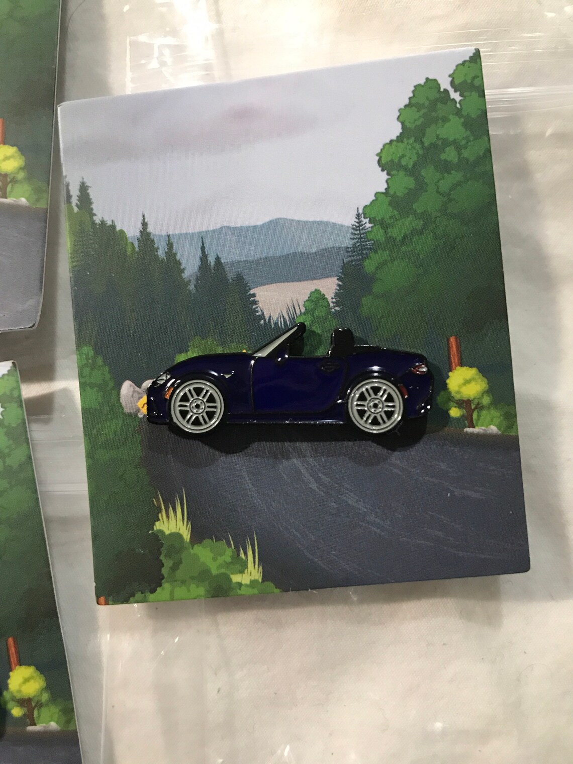 ND Mazda Miata MX5 Enamel Auto Lapel Pin STORMY BLUE Collect Them! - Etsy