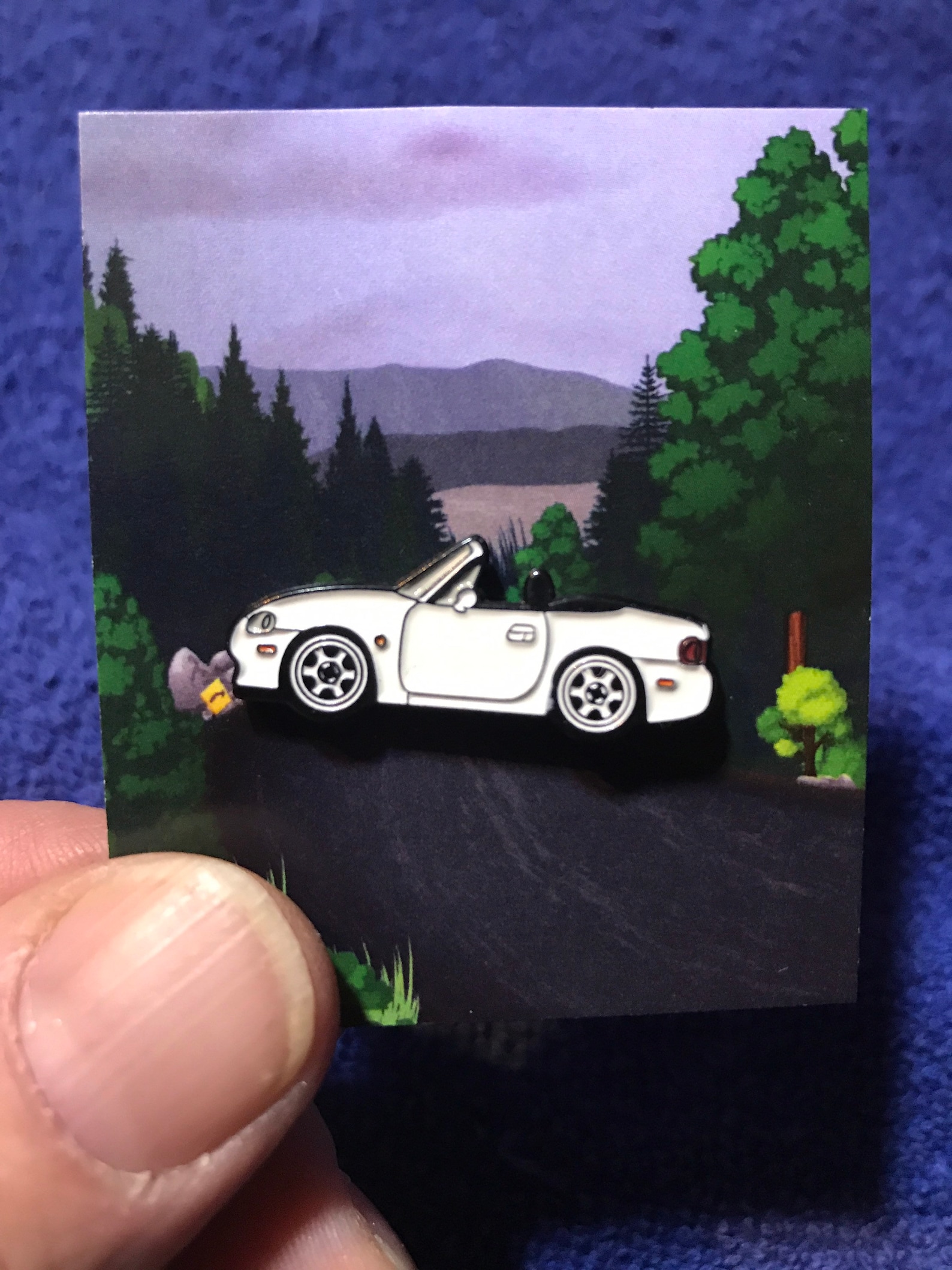 NB Mazda Miata Lapel/hat Enamel Auto Pins NB Generation - Etsy