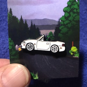 NB Mazda Miata Lapel/hat Enamel Auto Pins NB Generation - Etsy
