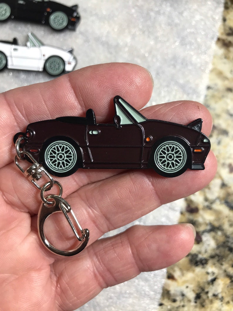 NA Miata Mk1 MX5 Keychains With BBS Wheels 6 Colors Available - Etsy