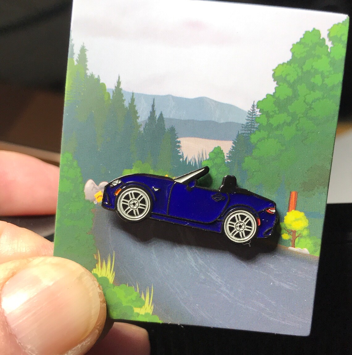 ND Mazda Miata MX5 Enamel Auto Lapel Pin STORMY BLUE Collect Them! - Etsy