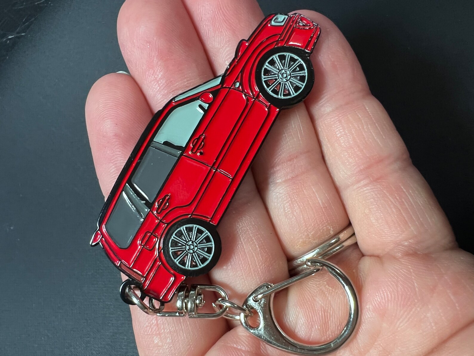 Enamel on Metal Keychains FOR Subaru Forester Turbo Sti Choose Your ...
