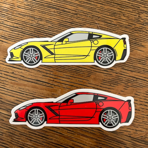 Corvette C7 Decal - Etsy