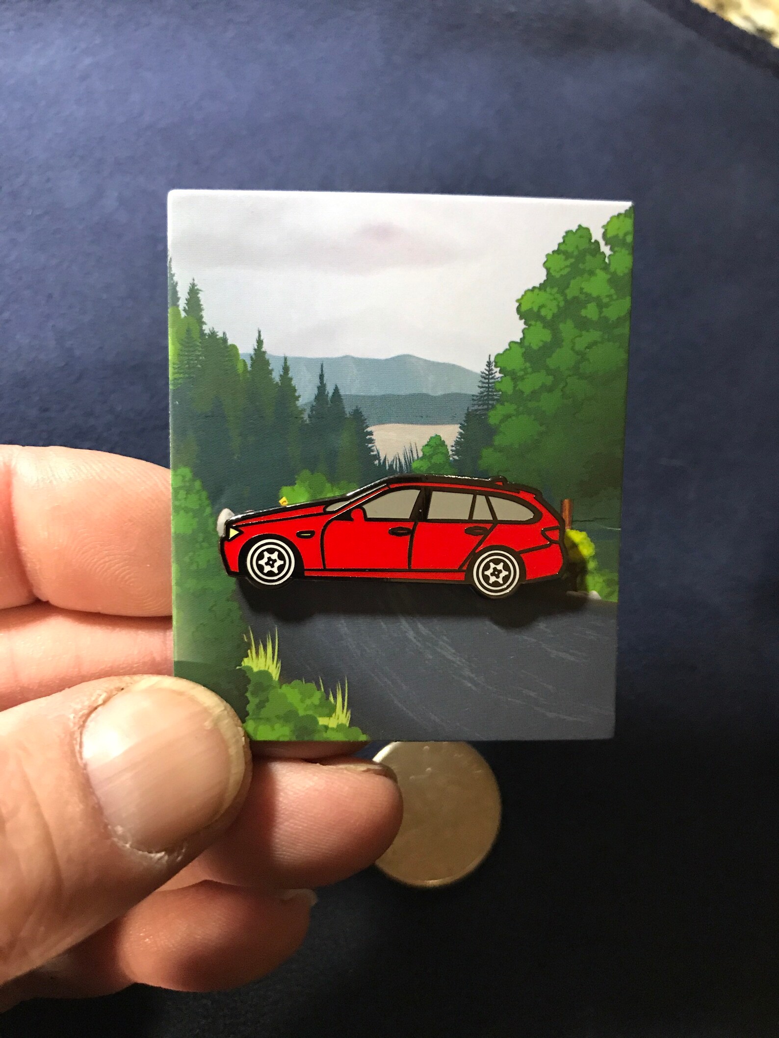 BMW Lapel Pin RED 3 Series Touring E36 E91 Auto Pin - Etsy