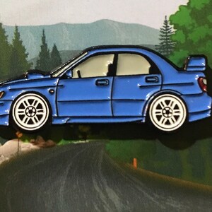 Enamel on Metal Pin for WRX and for Sti Pins for Subaru Pinbadges Pin ...