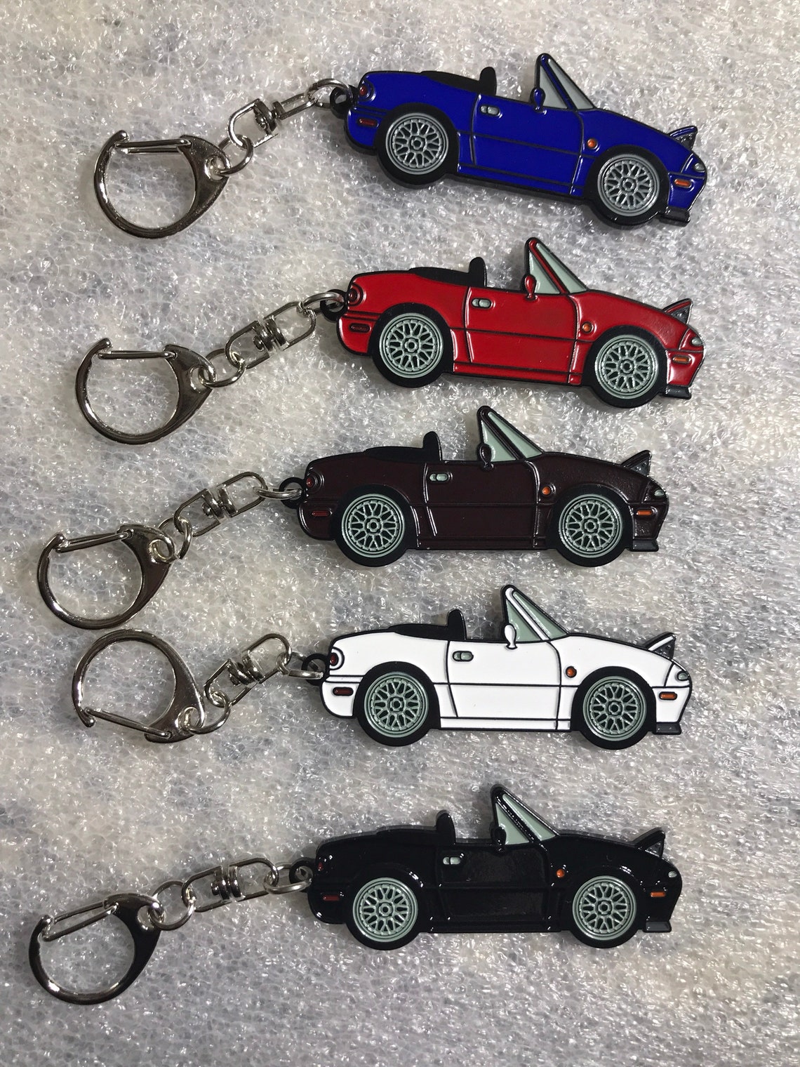 NA Miata Mk1 MX5 Keychains With BBS Wheels 6 Colors Available | Etsy