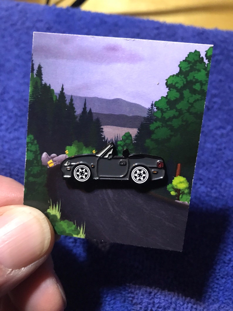 NB Mazda Miata Lapel/hat Enamel Auto Pins NB Generation - Etsy