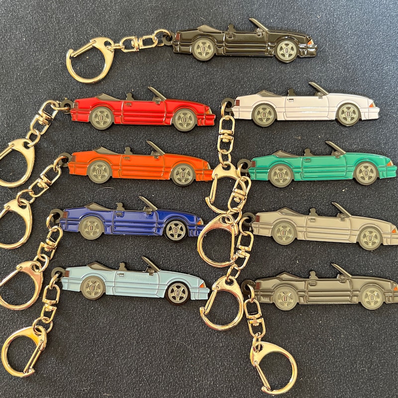 Car Keychain for Mustang - Etsy