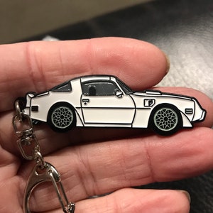 Mid 70’s Pontiac Trans Am Enamel on Metal Keychains 5 Colors Available ...