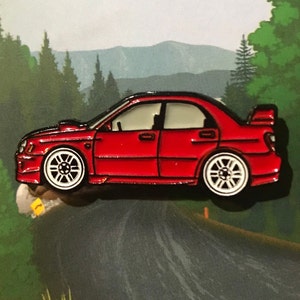 Enamel on Metal Pin for WRX and for Sti Pins for Subaru Pinbadges Pin ...