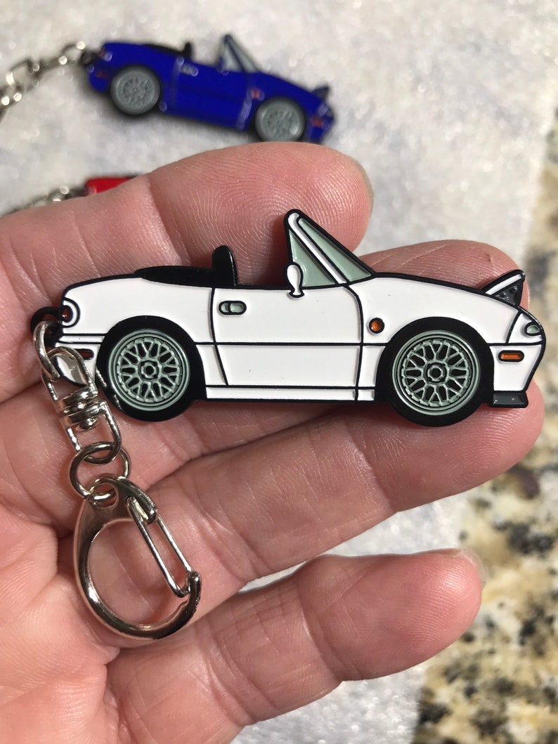 NA Miata Mk1 MX5 Keychains With BBS Wheels 6 Colors Available - Etsy