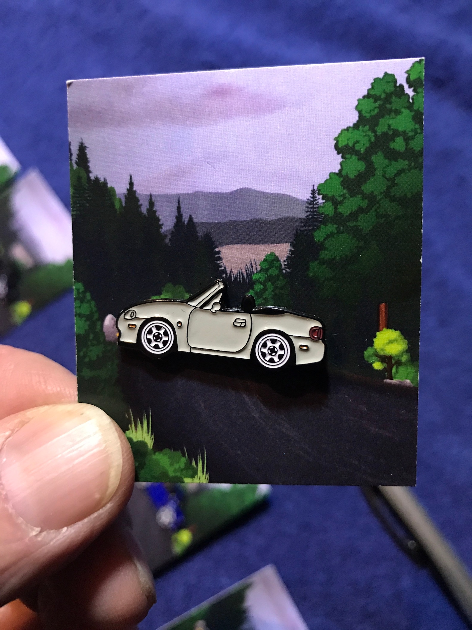 NB Mazda Miata Lapel/hat Enamel Auto Pins NB Generation - Etsy