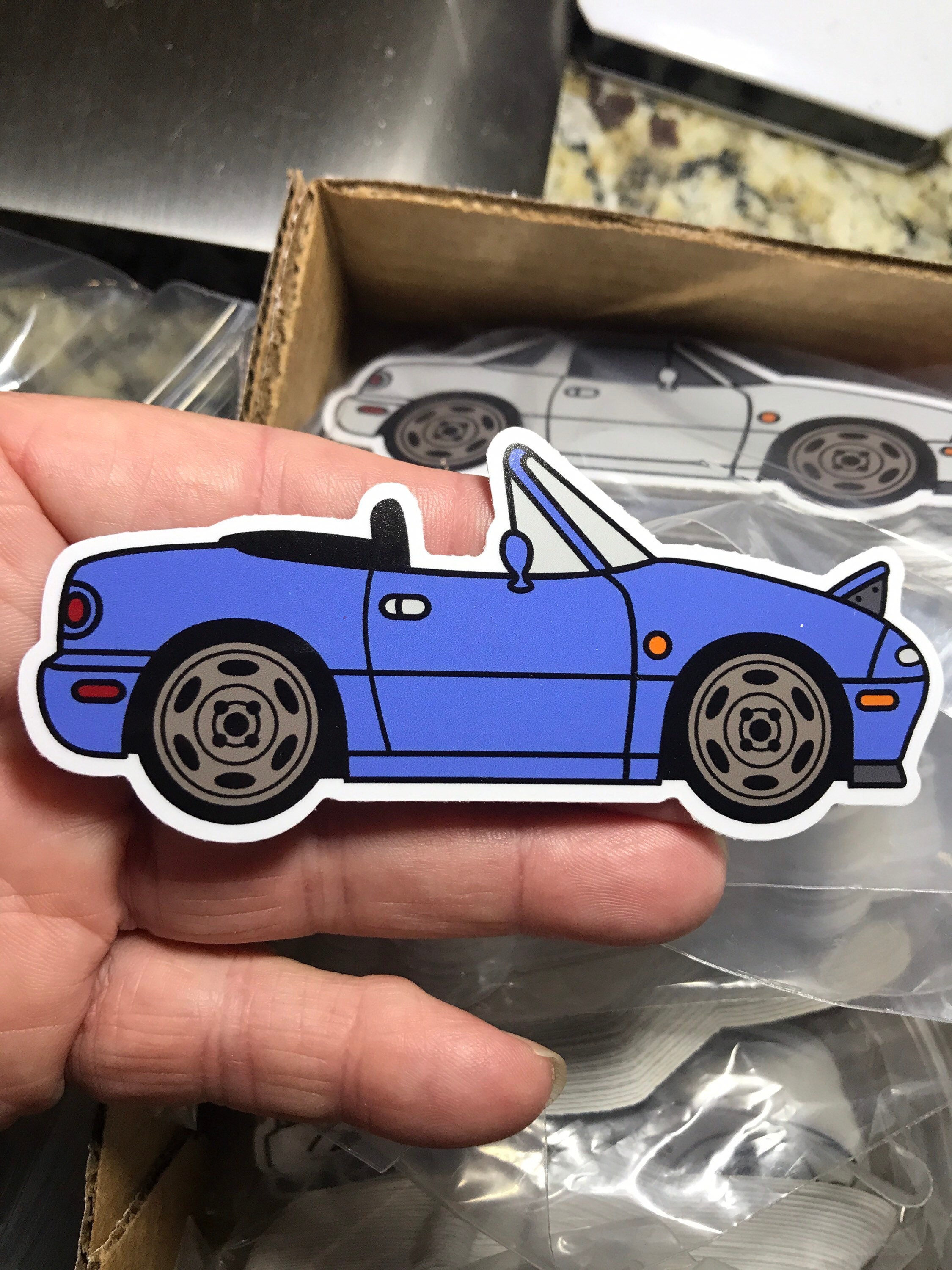 Mazda Miata STICKER NA Mk1 Convertible Available in 4 Colors - Etsy